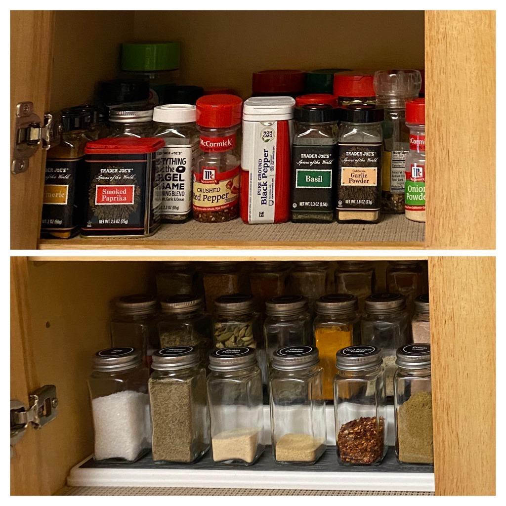 B&A: Spices. I know it’s not a huge change but the tiers really make a difference! | Scrolller