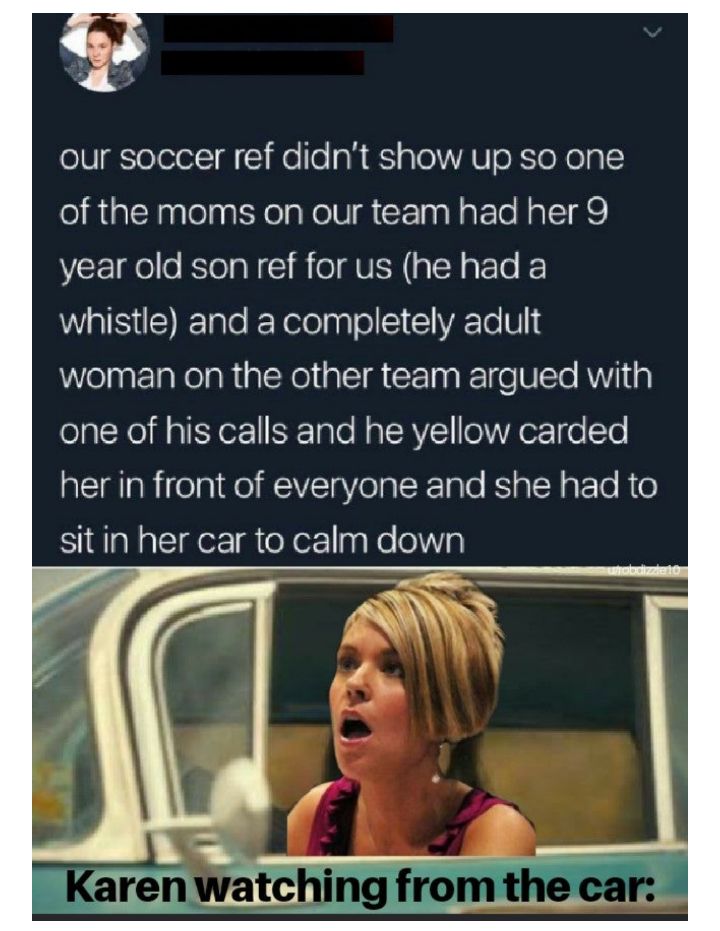 Back off,, karen | Scrolller