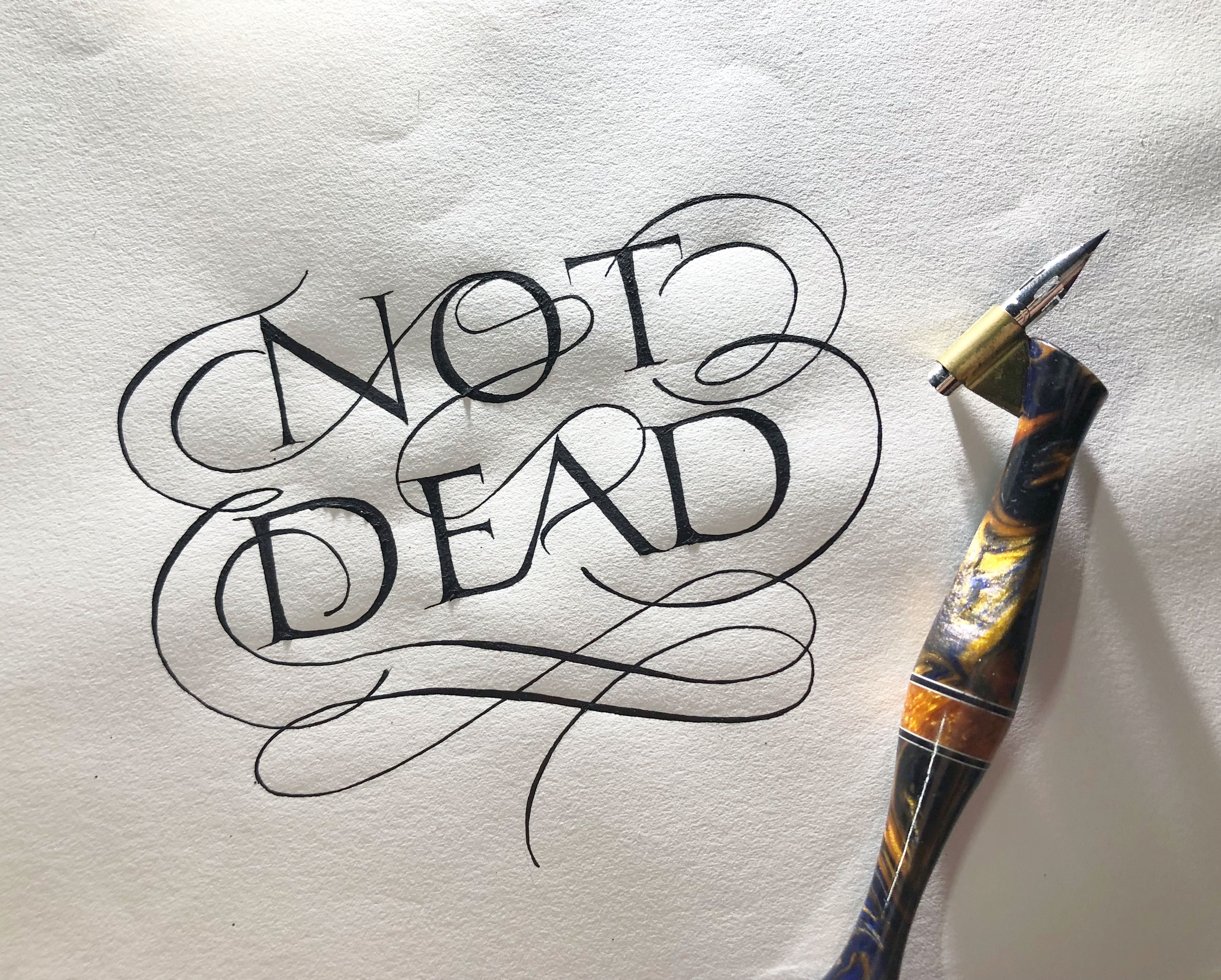 Back to calligraphy after 2 months hiatus! | Scrolller