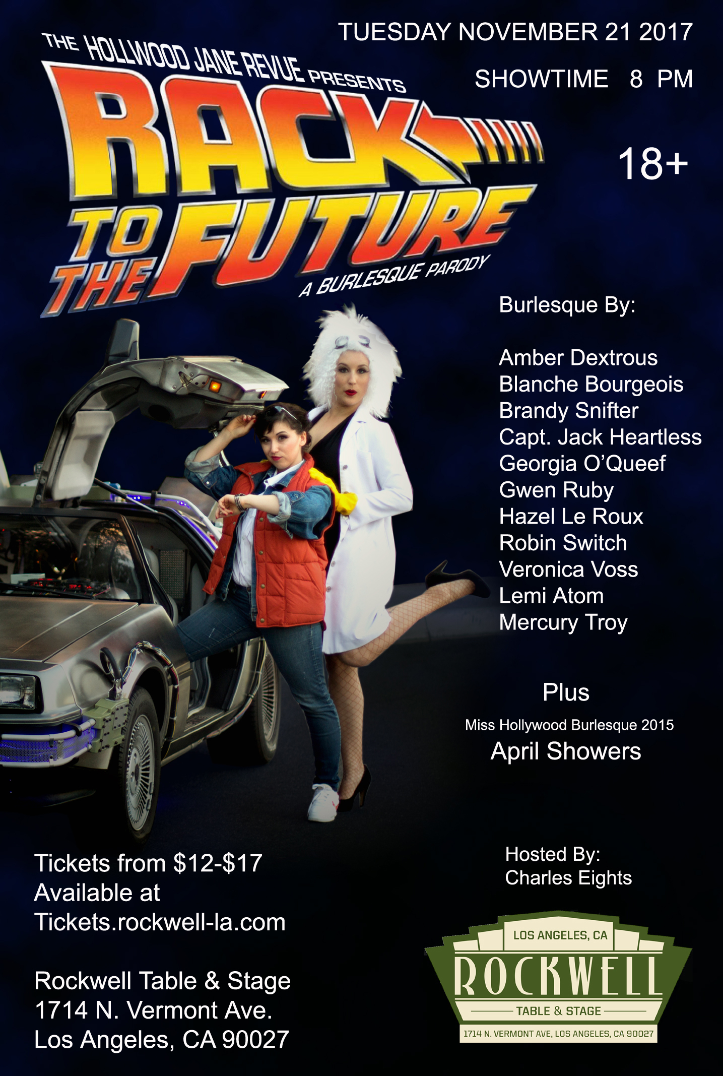 Back To The Future Themed Burlesque Show in Los Angeles | Scrolller