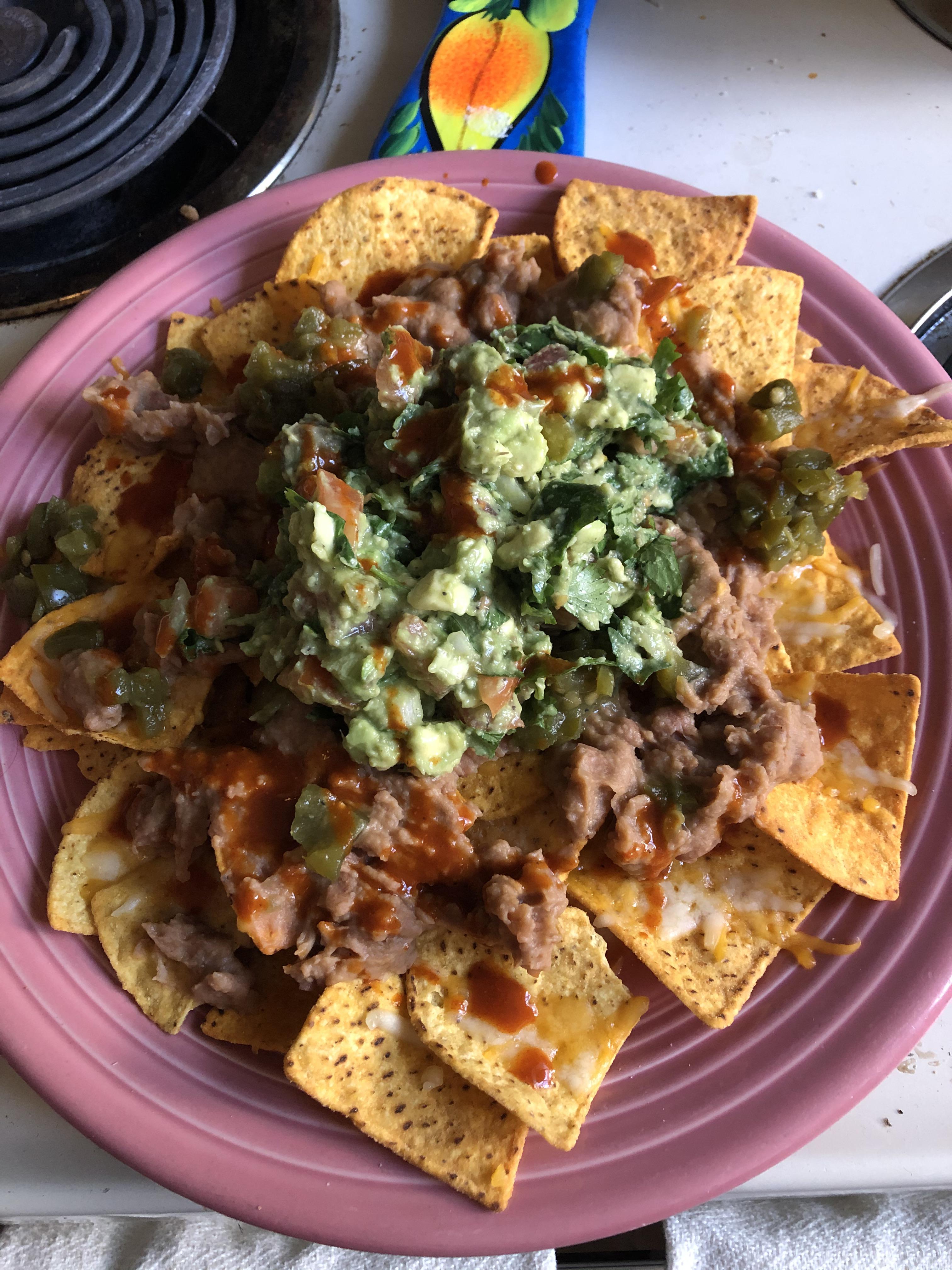 Badass home made nachos on a badass Sunday | Scrolller