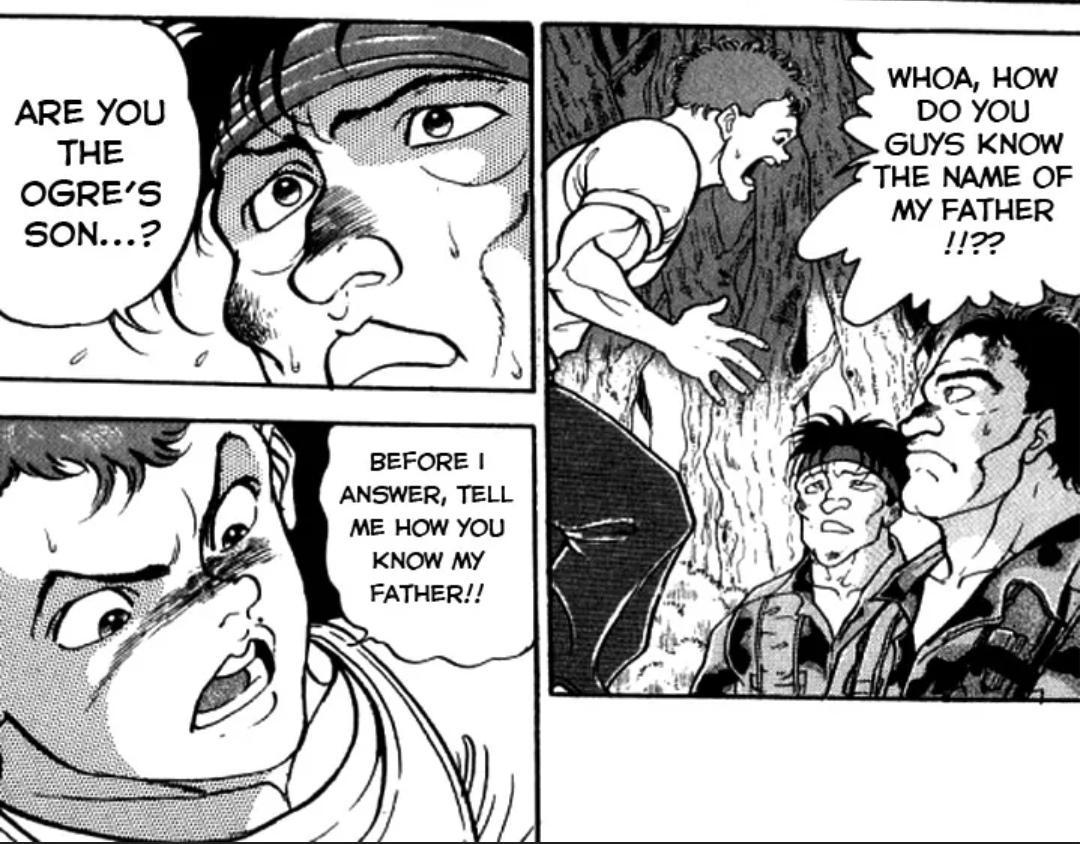 Baki got some 5000 iq interrogation skills. | Scrolller