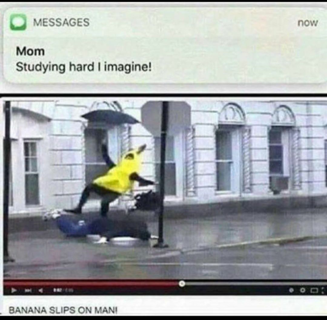 Banana slips on man | Scrolller