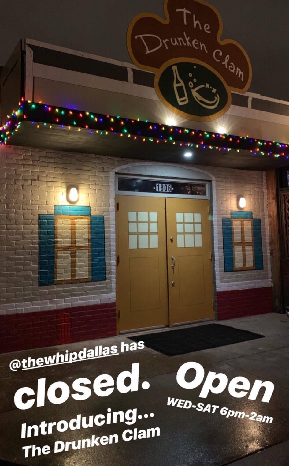 Bar in Dallas turns into The Drunken Clam | Scrolller