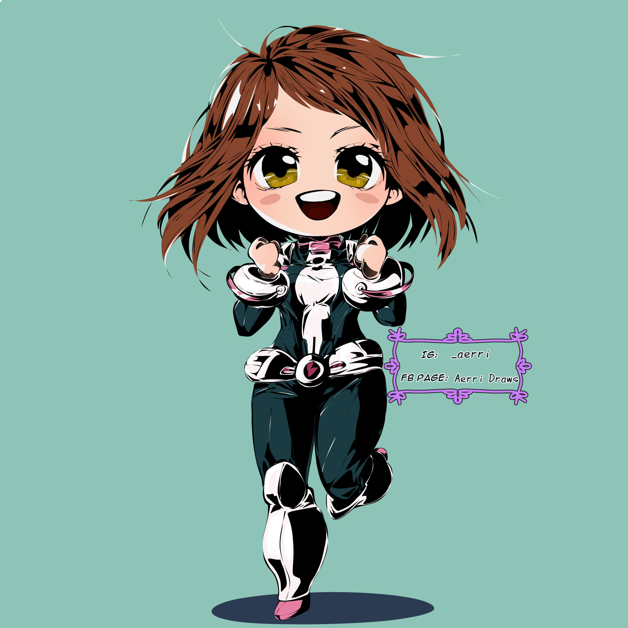 Barely Chibi of Uraraka ~ | Scrolller
