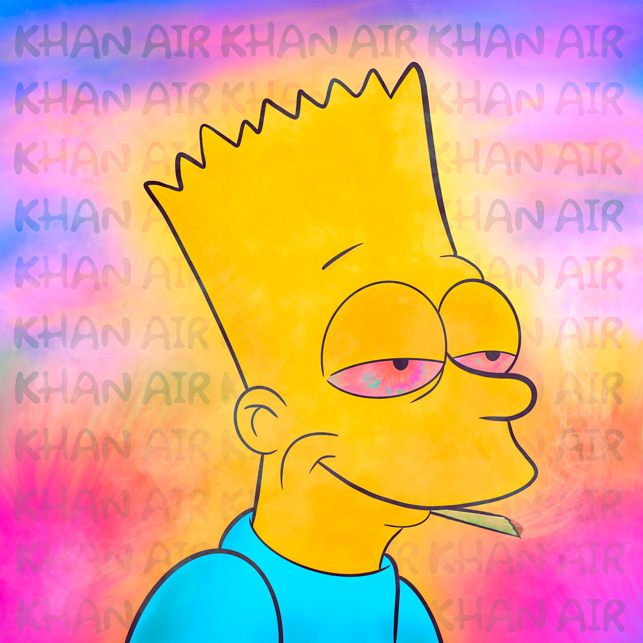 Bart blazing a joint 💨 | Scrolller