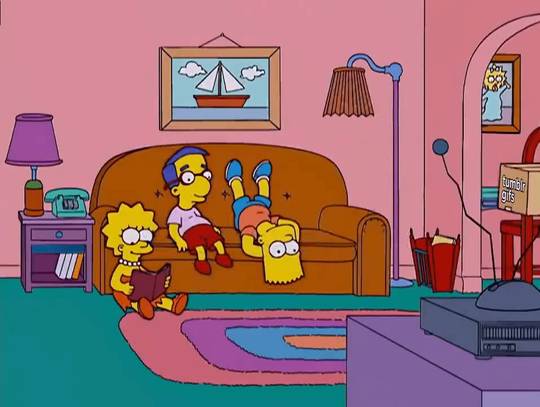 Bart discovers tumblr gifs | Scrolller