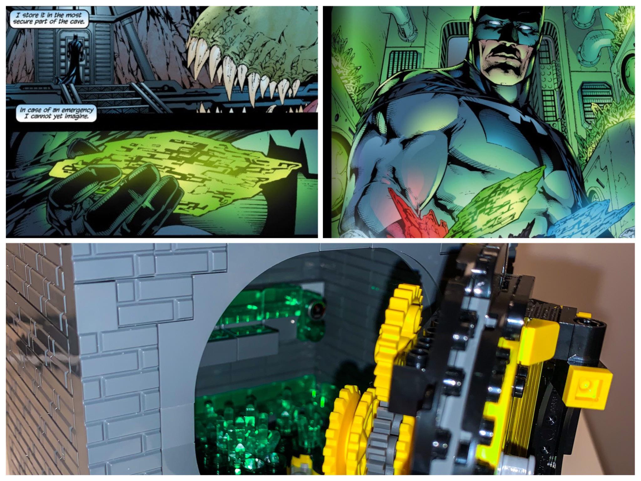Batcave Kryptonite Vault — LEGO MOC inspired by the comics | Scrolller
