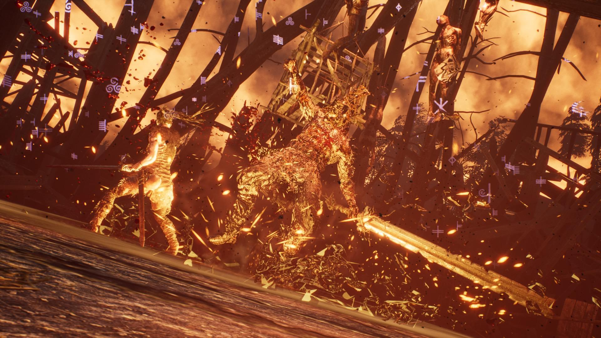 Battle between Senua & Surtr | Scrolller