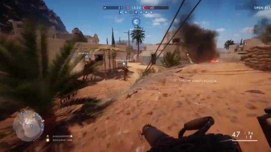 [Battlefield 1] Camera shutter speed synchronized to horse legs | Scrolller