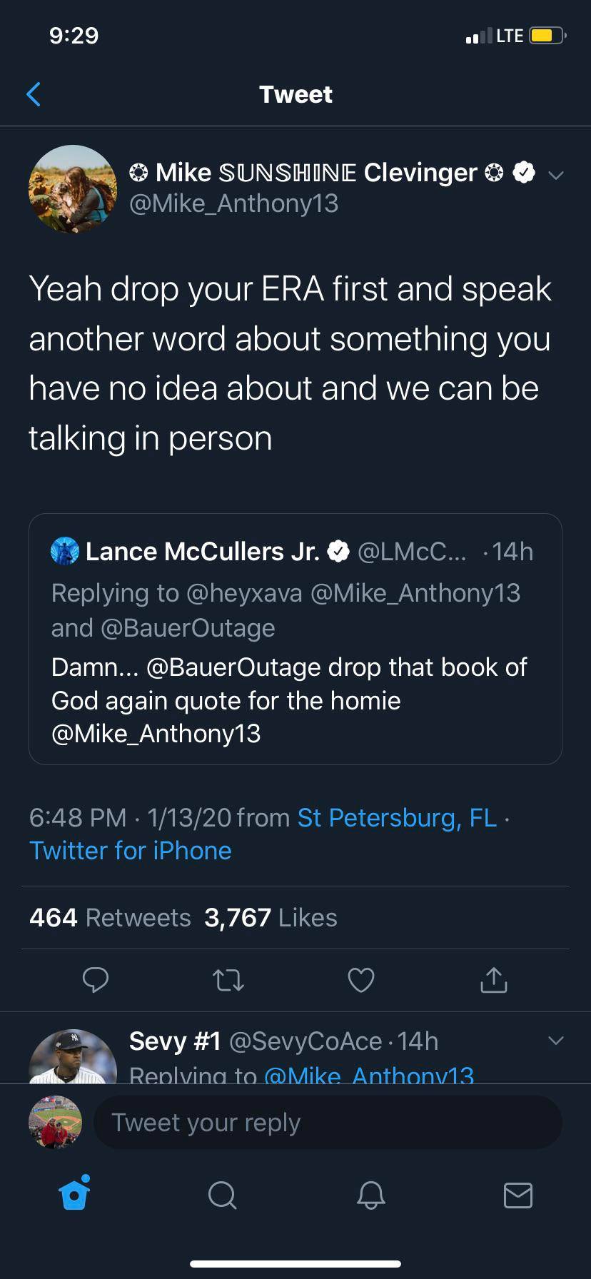 Bauer and Mike teaming up on Twitter. | Scrolller