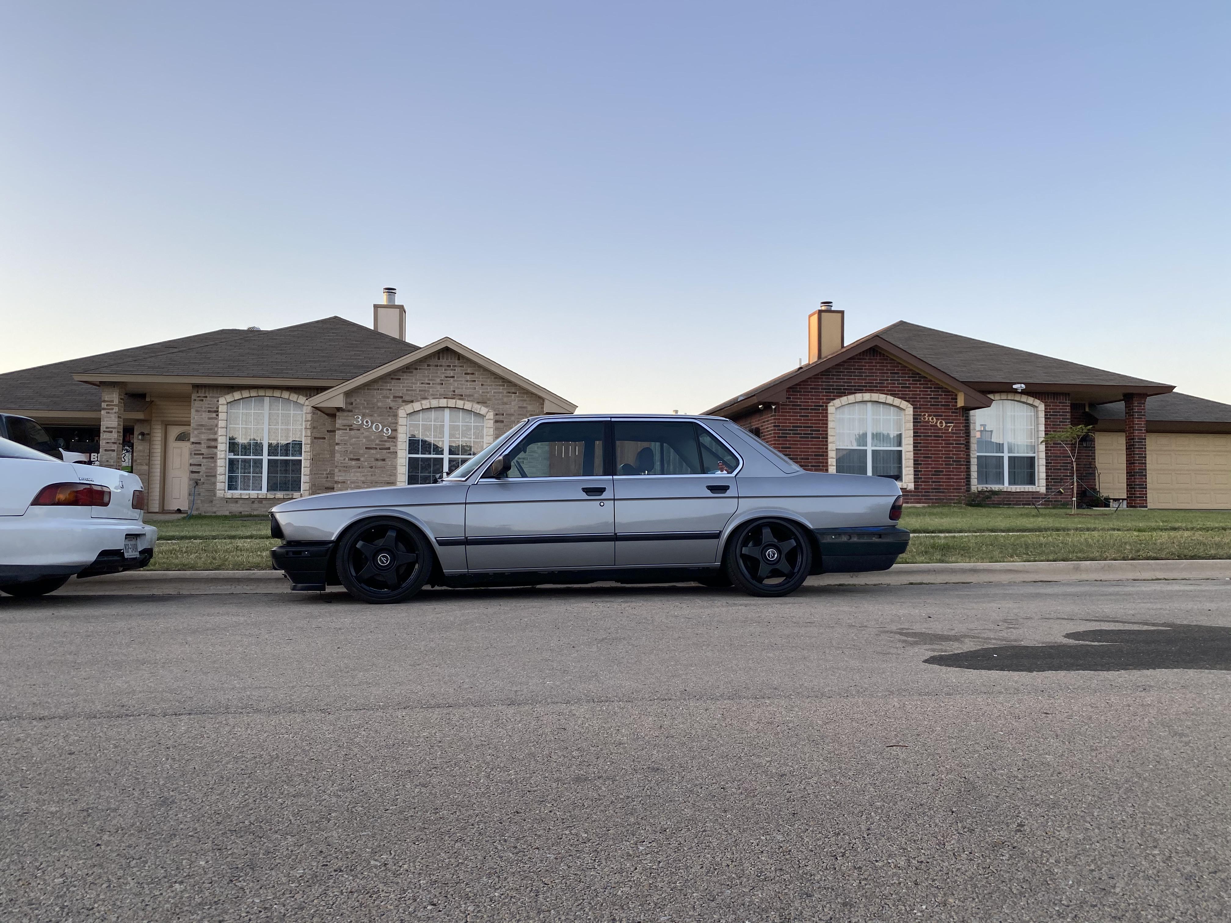 BC coilovers installed and E34 bumpers fitted | Scrolller