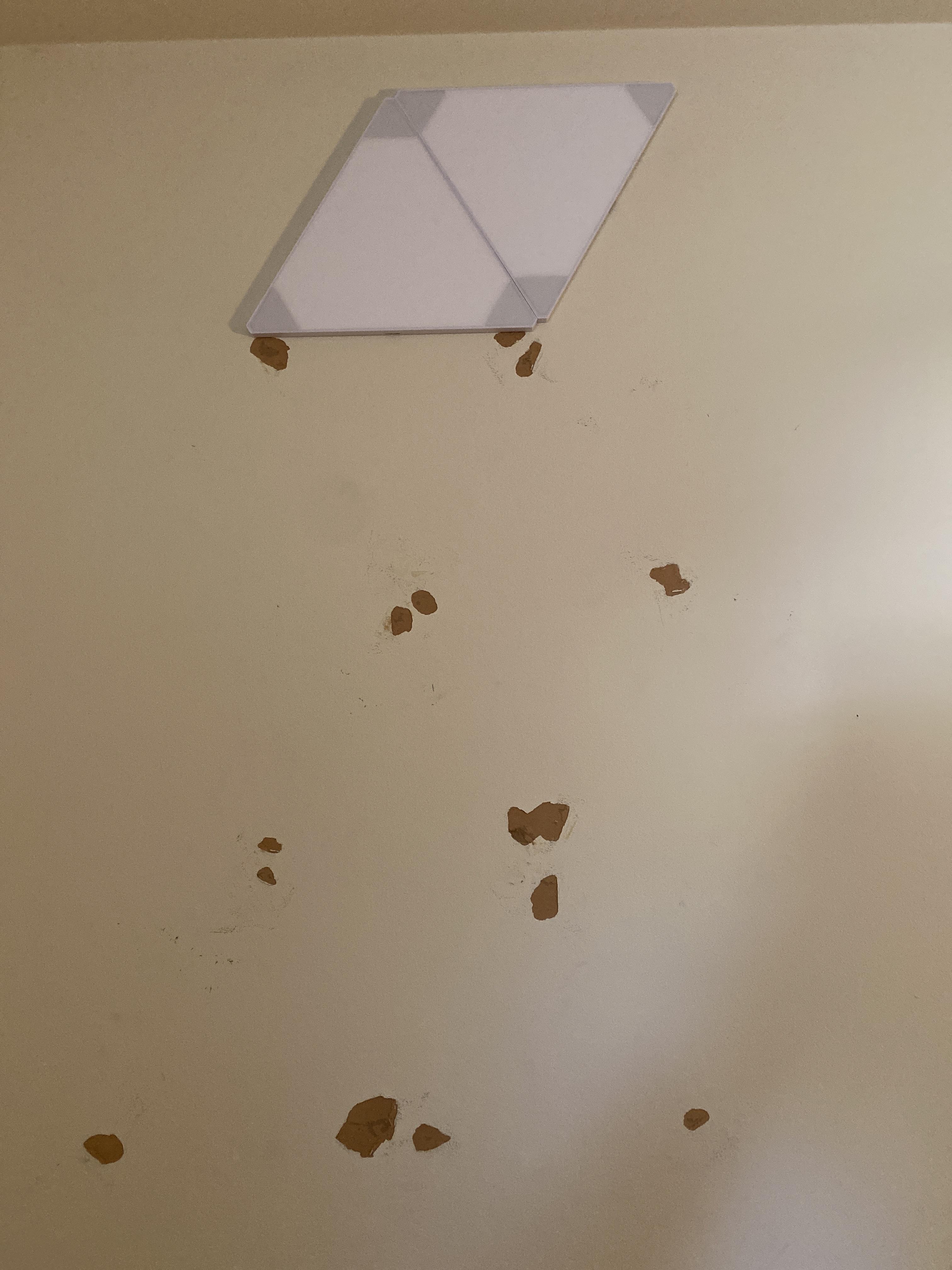 Be an early adopter before they shipped command strips. :( | Scrolller