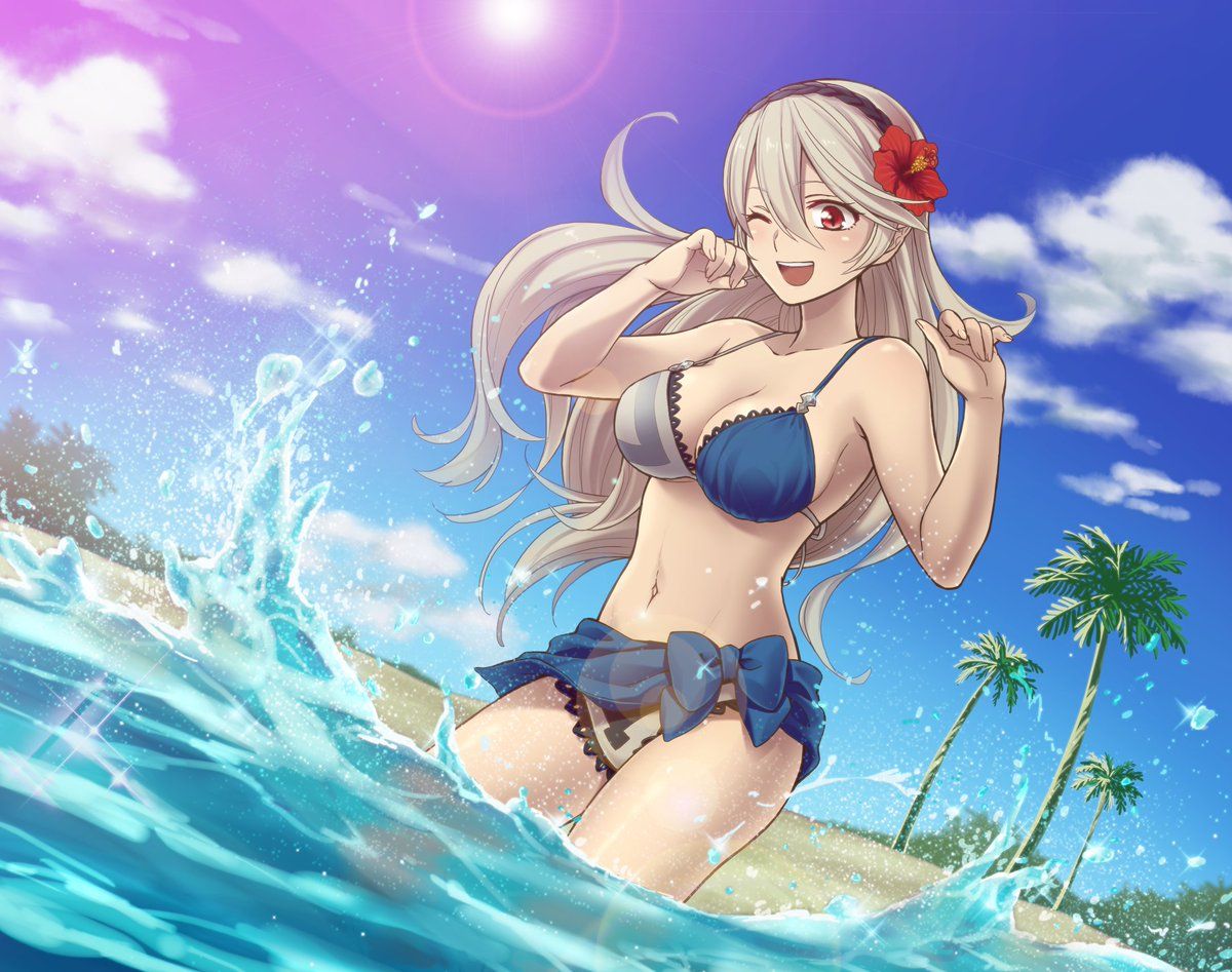 Beach Corrin. | Scrolller