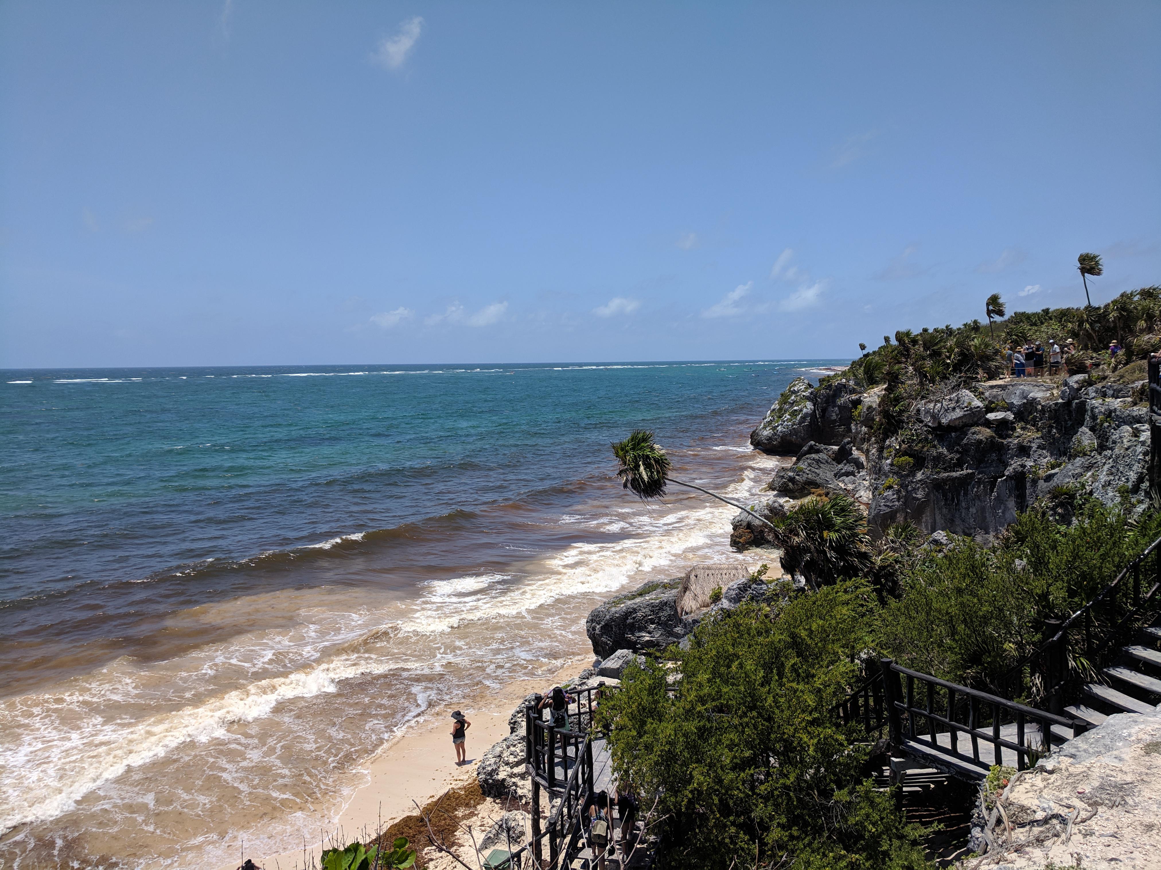Beach near Tulum, Mexico. | Scrolller