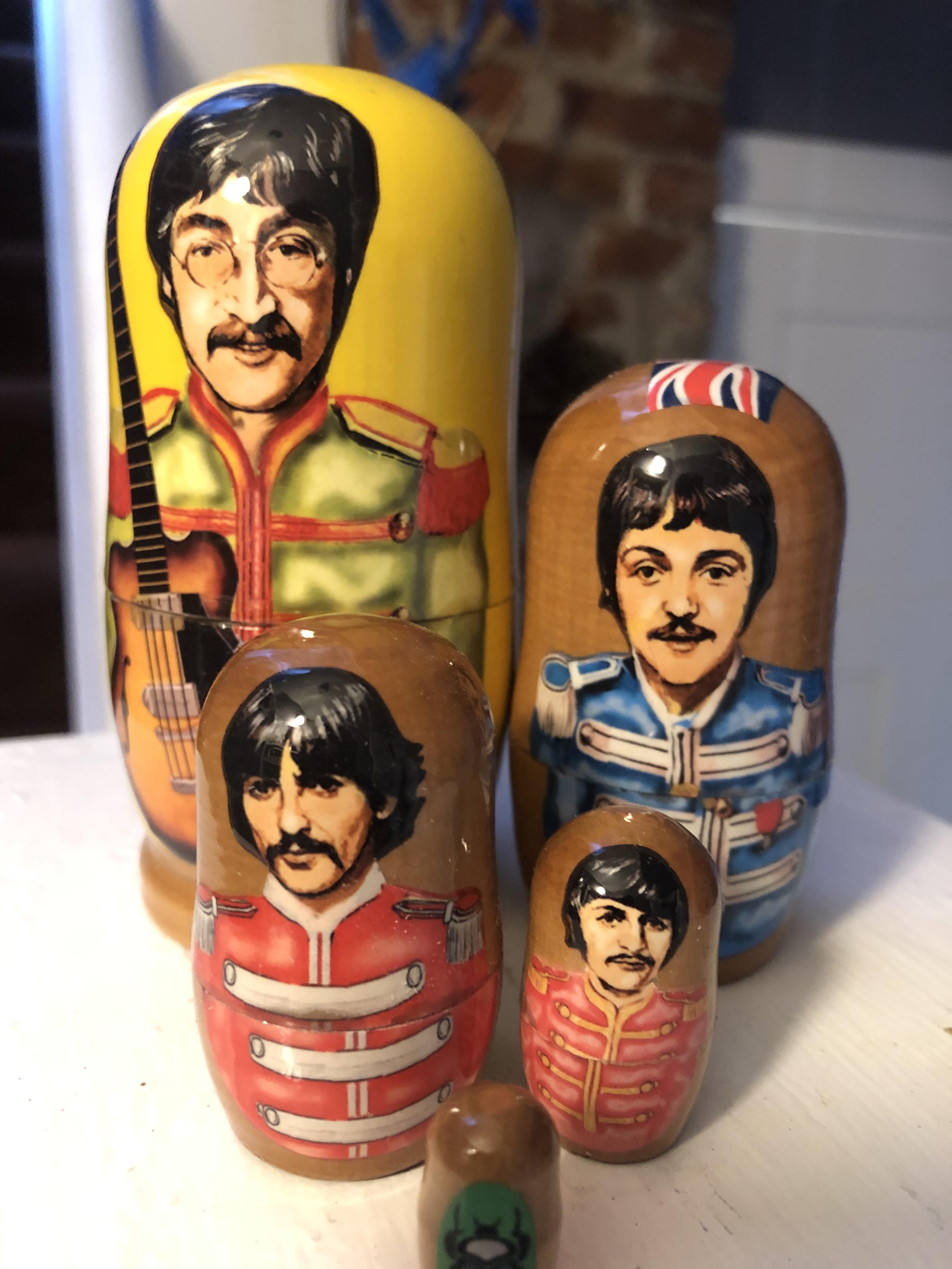 Beatles Russian Dolls | Scrolller