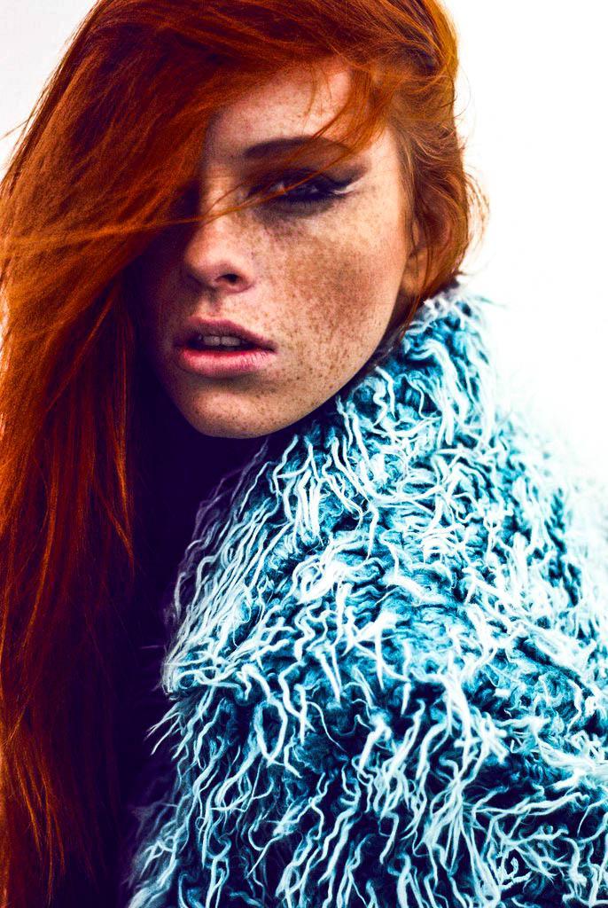 Beautiful hair and freckled face! | Scrolller