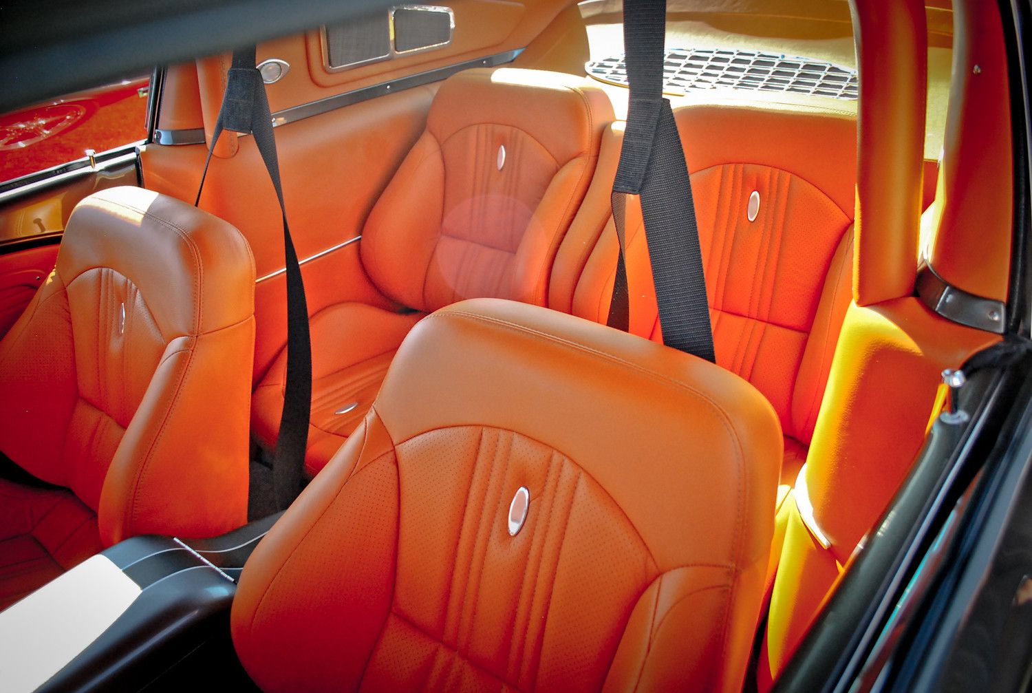Beautiful interior of this pro-touring '67 Mustang fastback | Scrolller