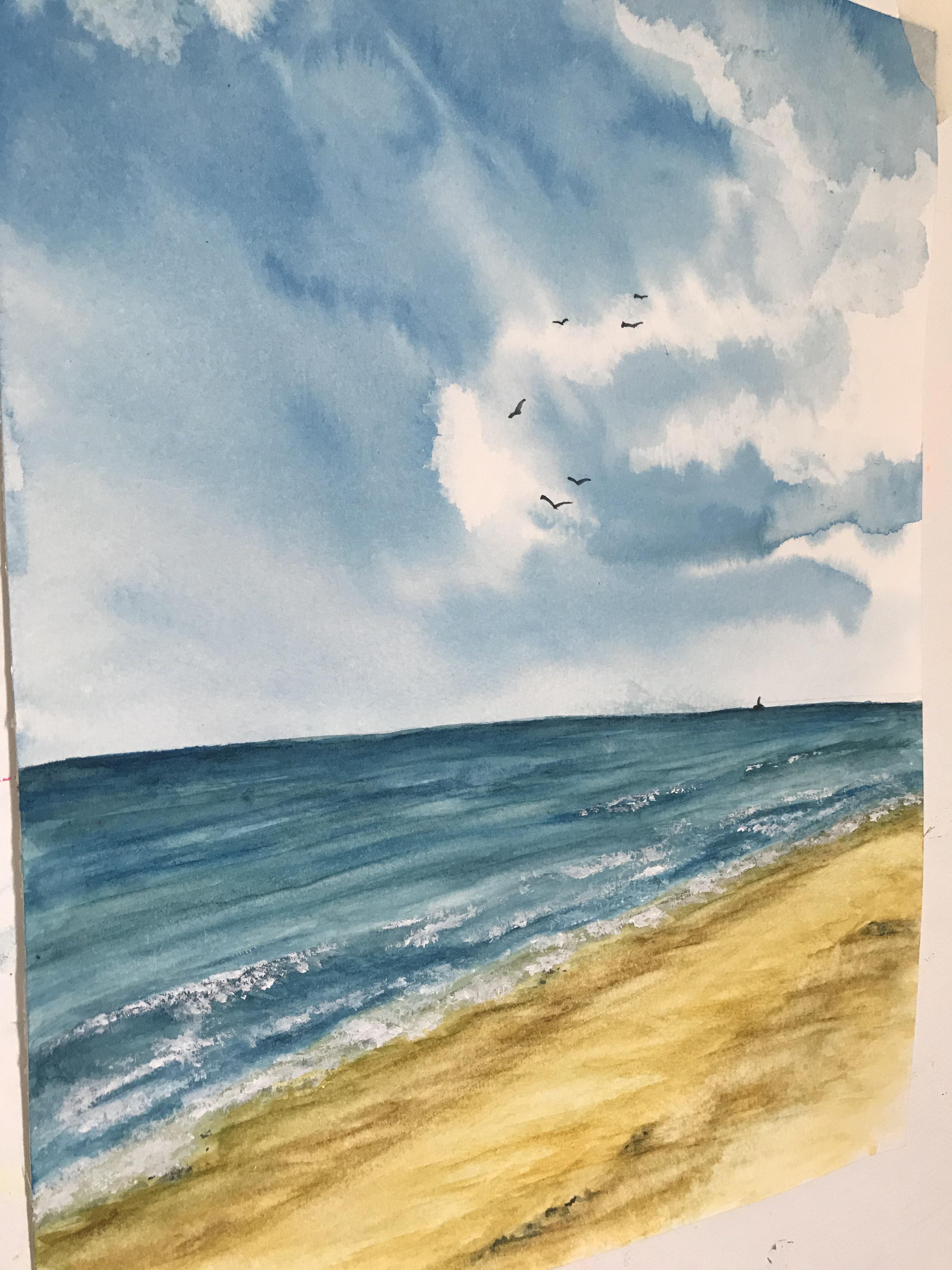 Beautiful solitude 🌊⛅️ | Scrolller