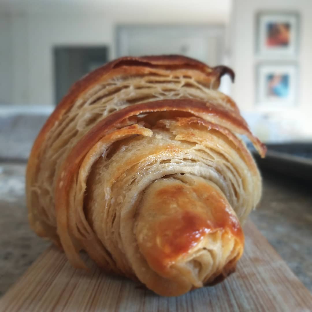 Beautiful Sourdough Croissant Layers! | Scrolller