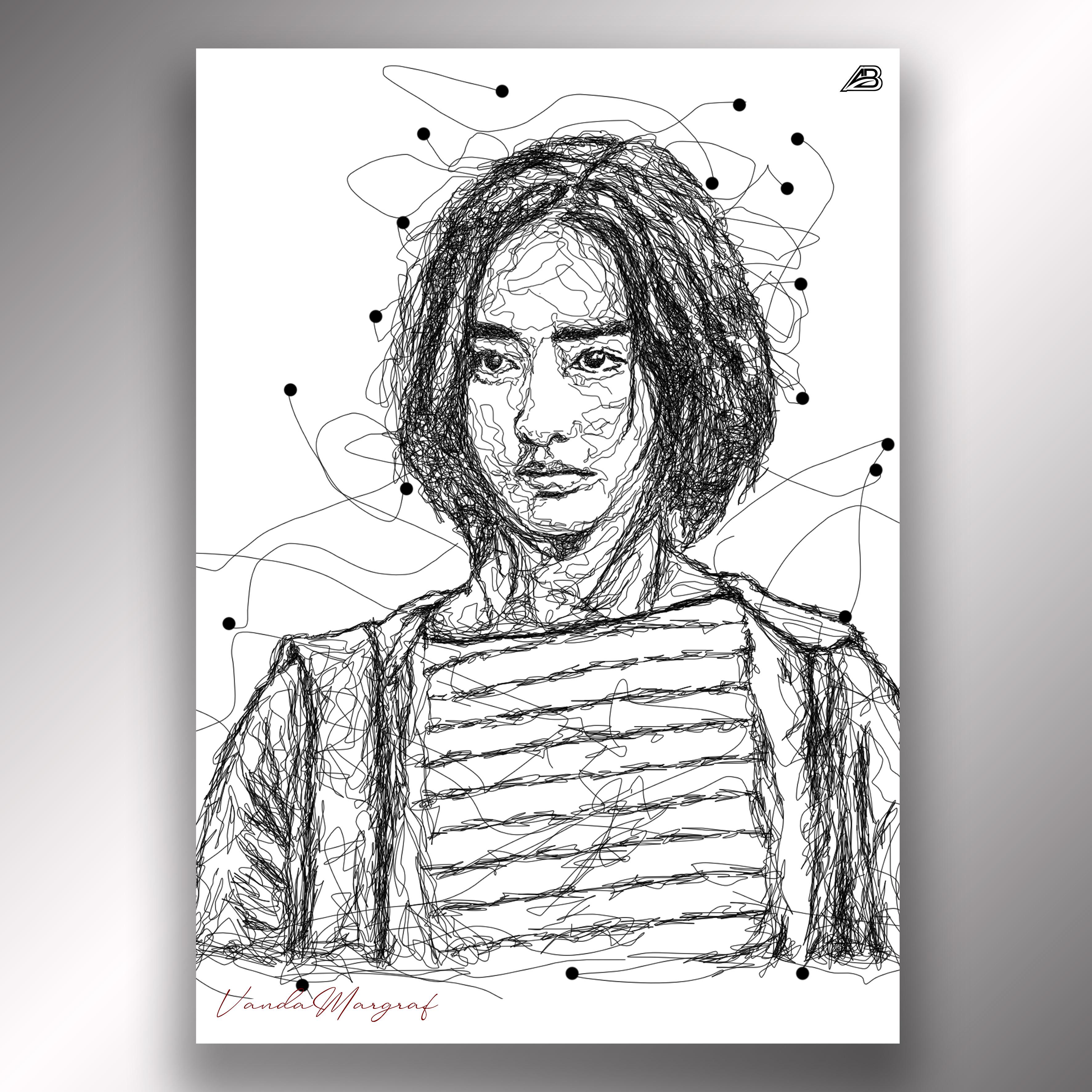 Beautifully scribble art 😍 | Scrolller