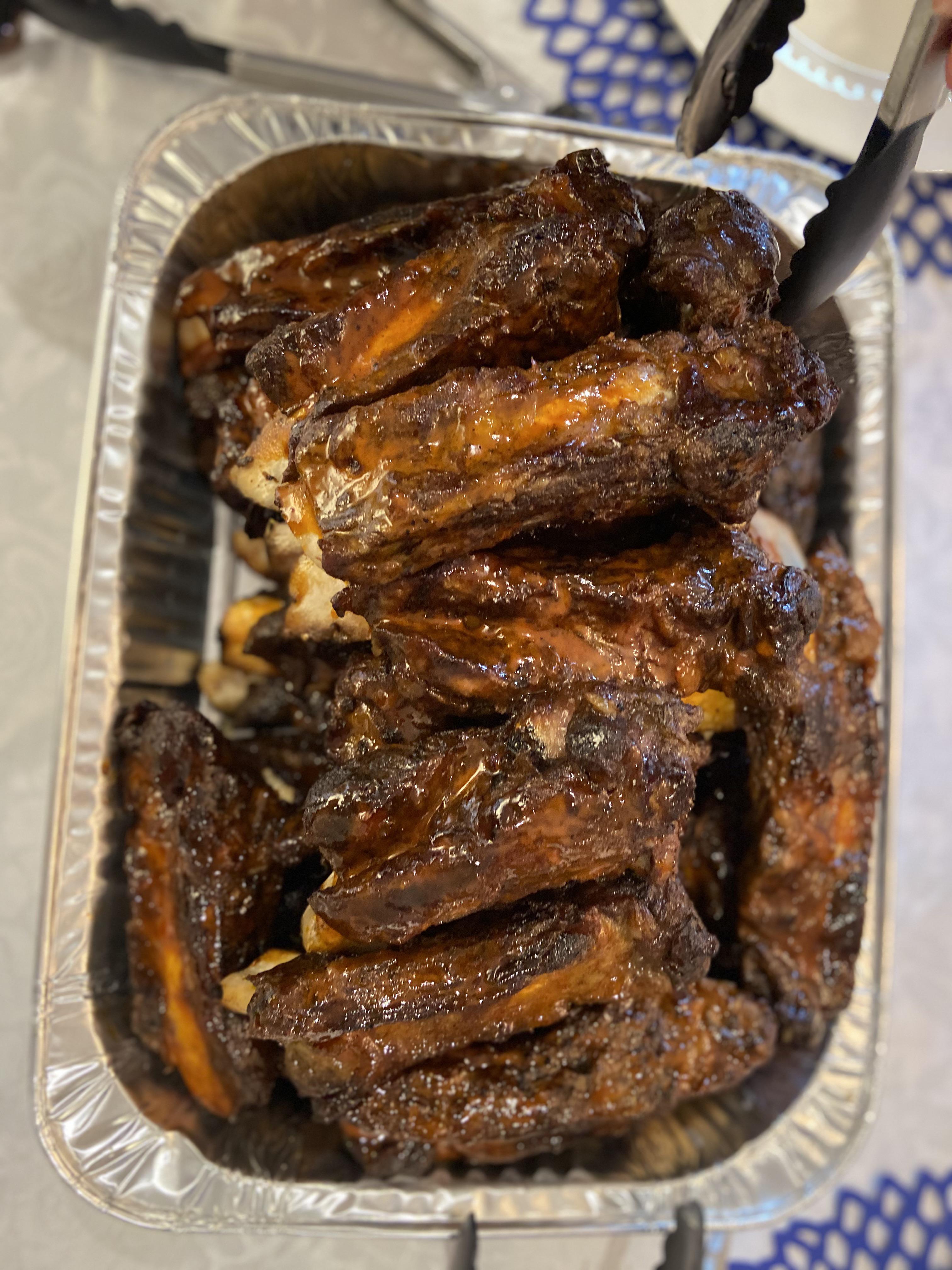 Beef Ribs covered in smear sauce | Scrolller