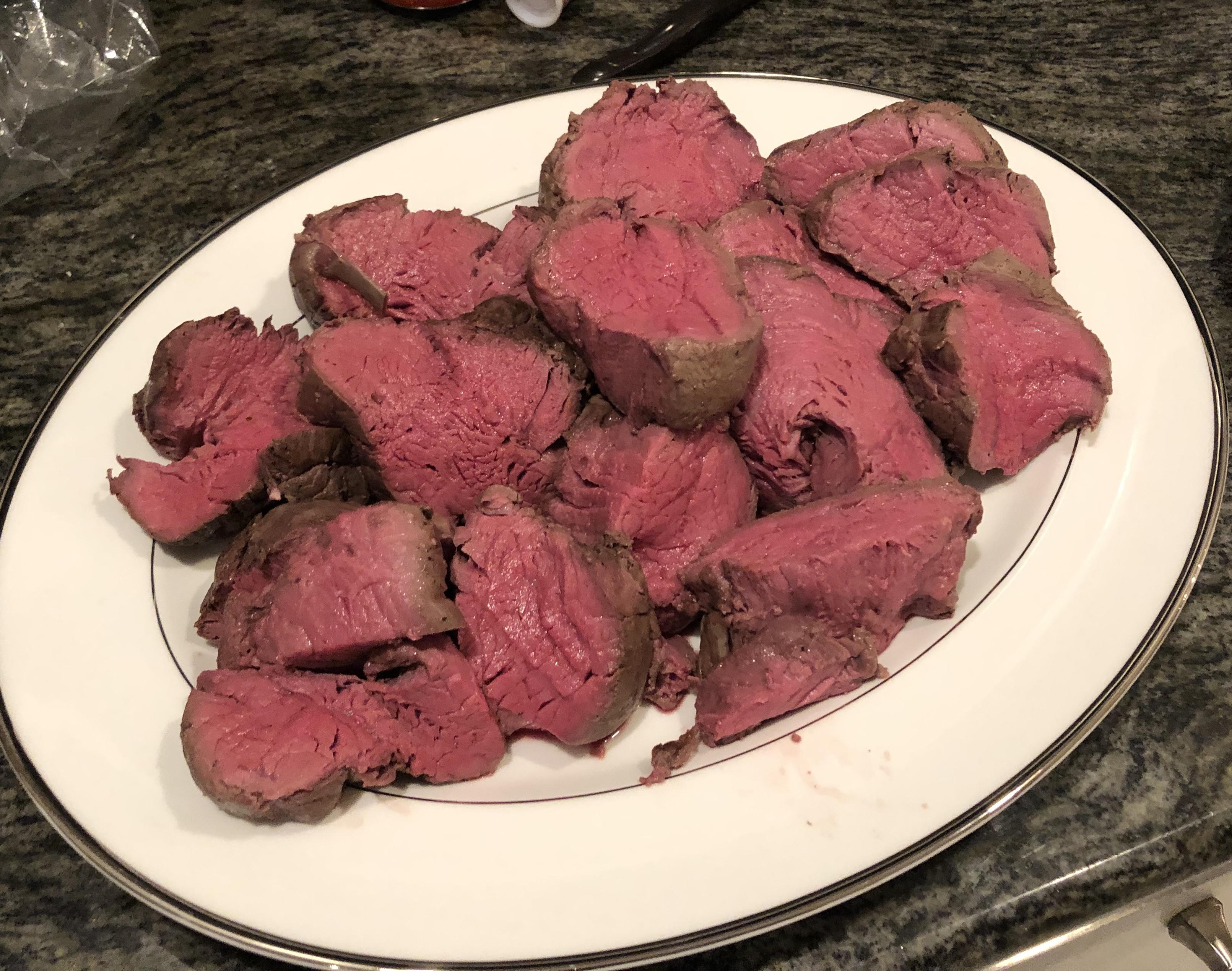 Beef Tenderloin Roast 135F for 4 hours | Scrolller