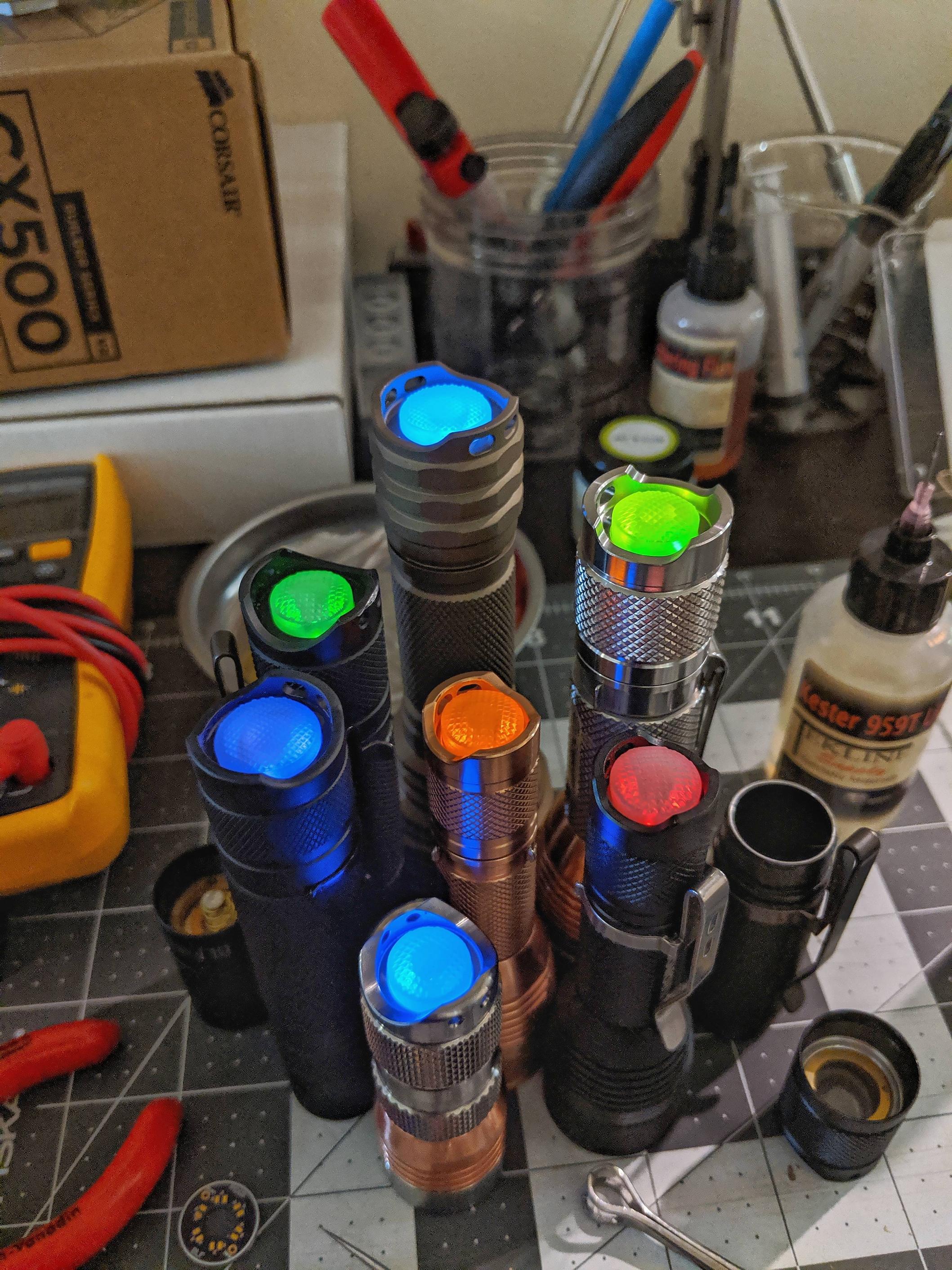 Been doing some tailcap modding | Scrolller