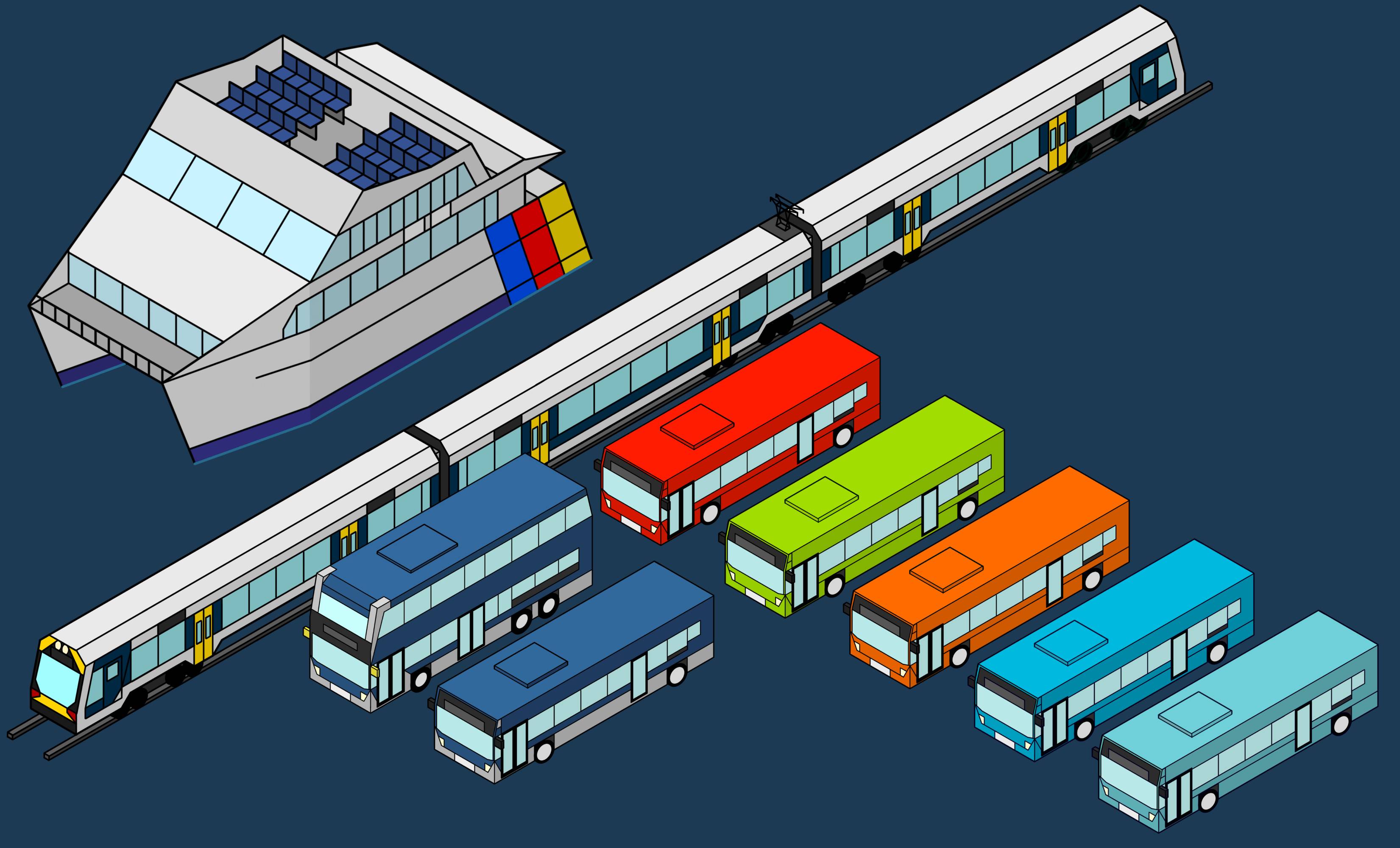 Been getting into digital isometric drawing recently, so I decided to make the AT fleet! | Scrolller