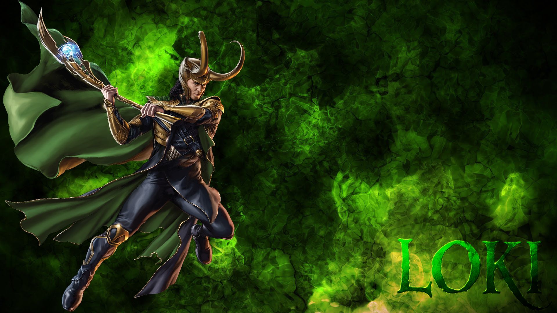 Been making wallpapers and made a Loki one because he is amazing. Enjoy! | Scrolller
