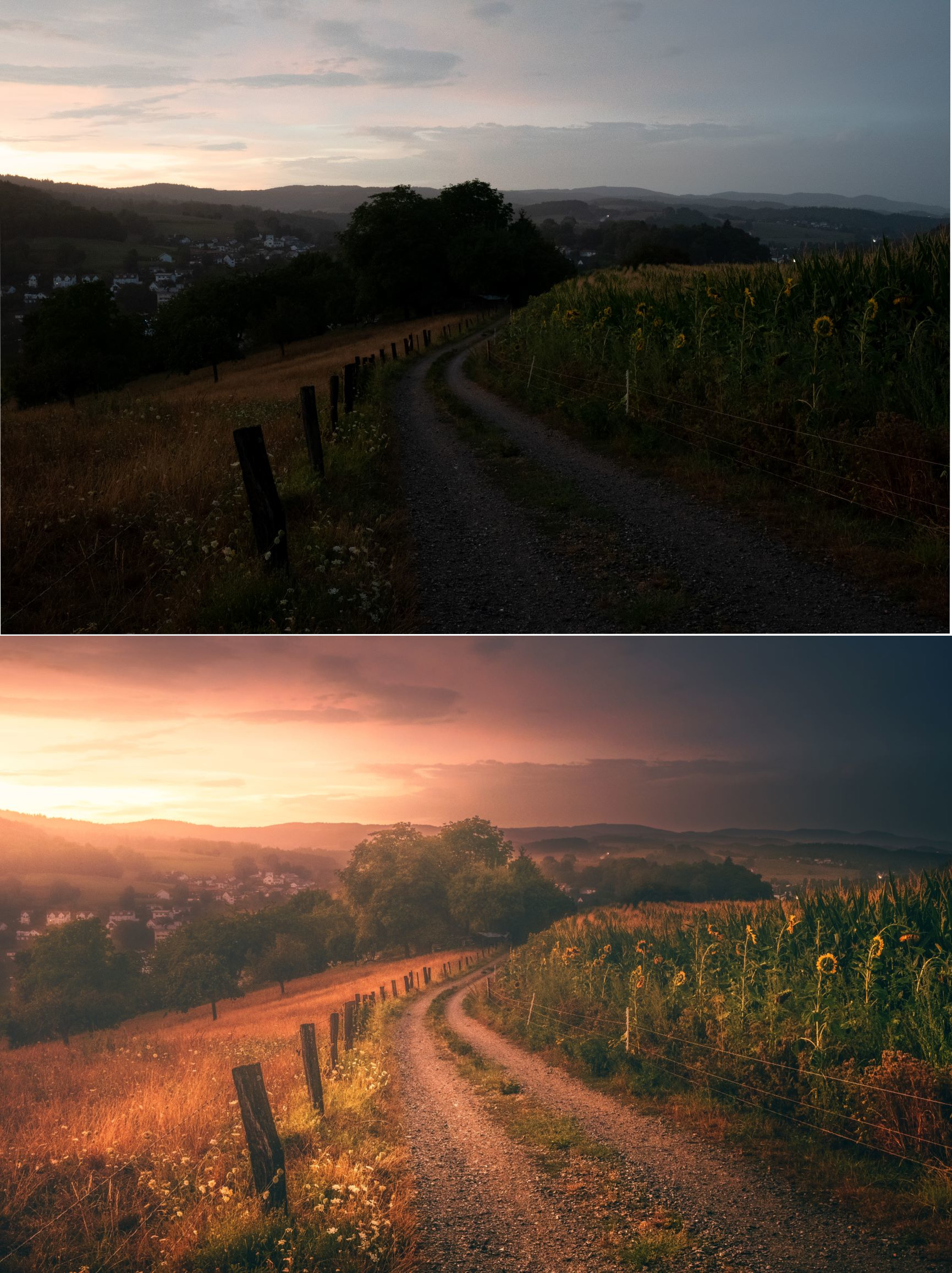Before and After - Processing in Lightroom only - ISO2000, f8, a7rii 2470GM | Scrolller