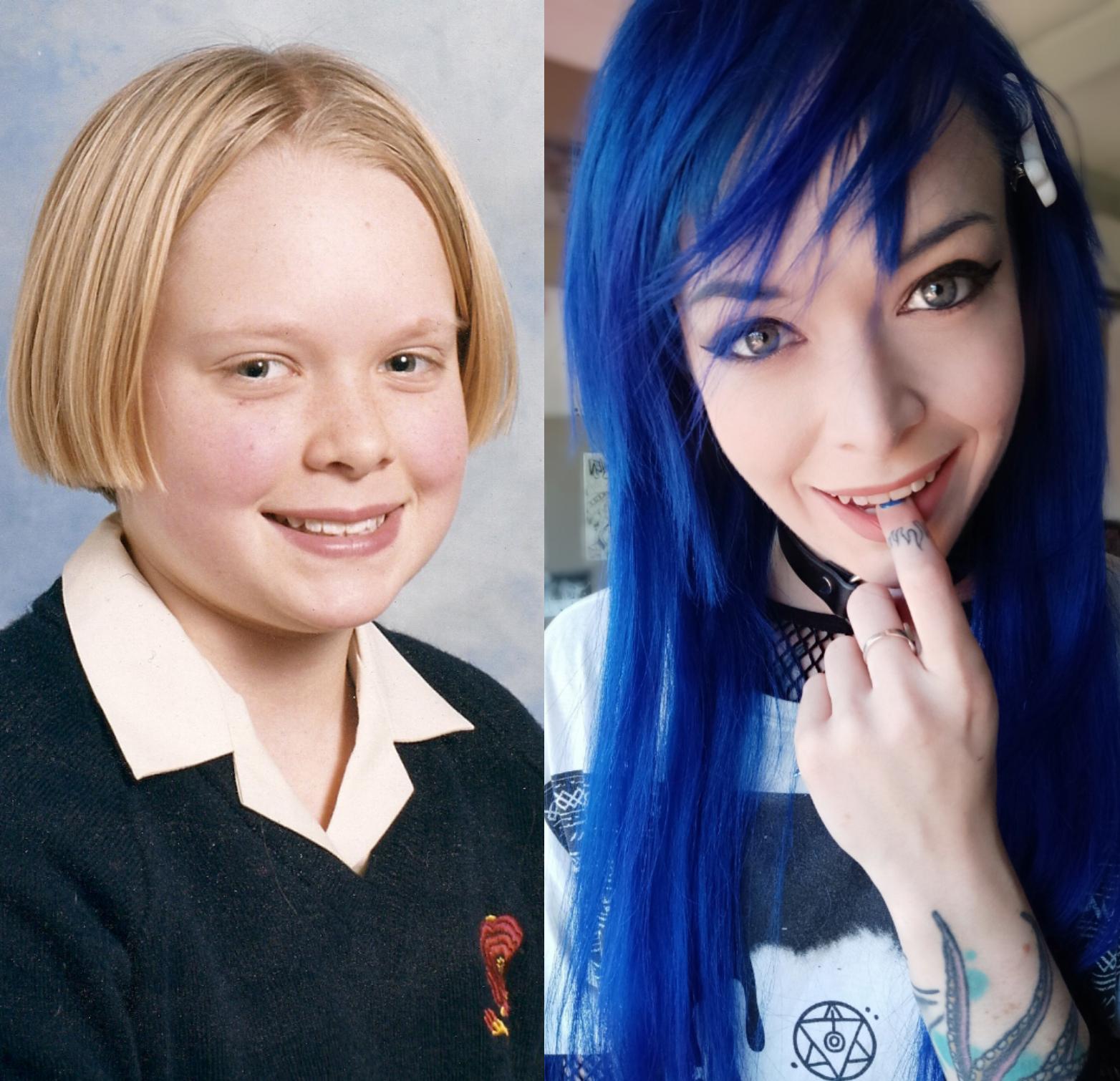 Before and after puberty! | Scrolller