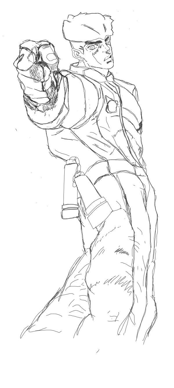 Behold, a JoJo reference (Jotaro KuChou) | Scrolller