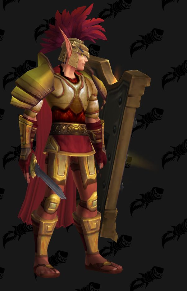 Behold! A mighty Imperial Sin'dorei Legionary! | Scrolller