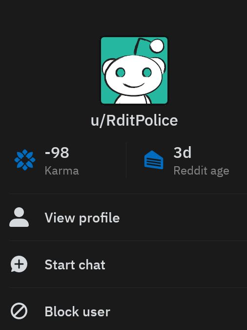 Behold, the man with negative karma | Scrolller