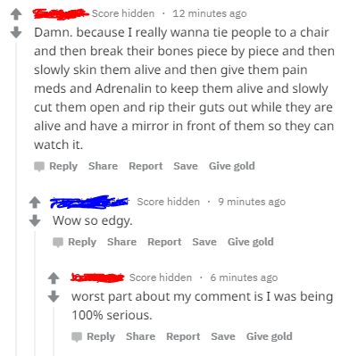 Being 100% serious. | Scrolller