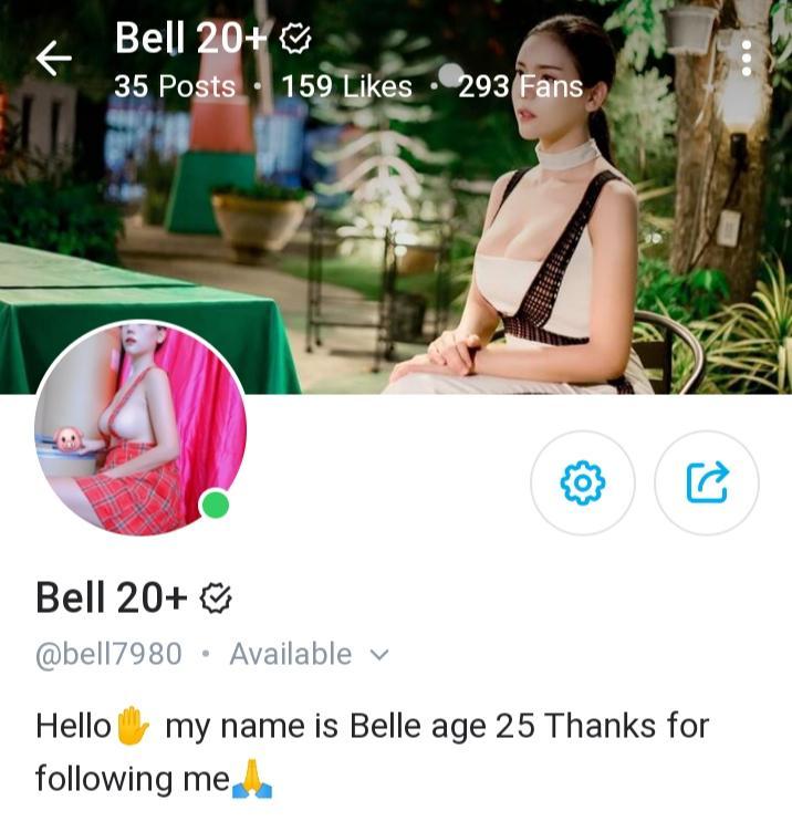 Bell🥰 onlyfans @bell7980 (free) | Scrolller