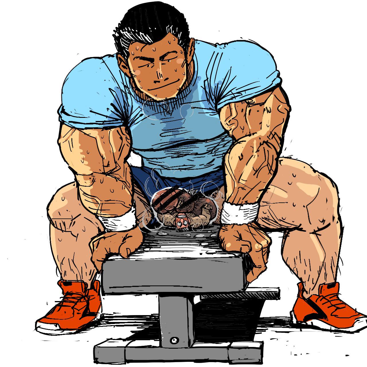 “Bench Press” by Chijimetaro 😍😈 | Scrolller