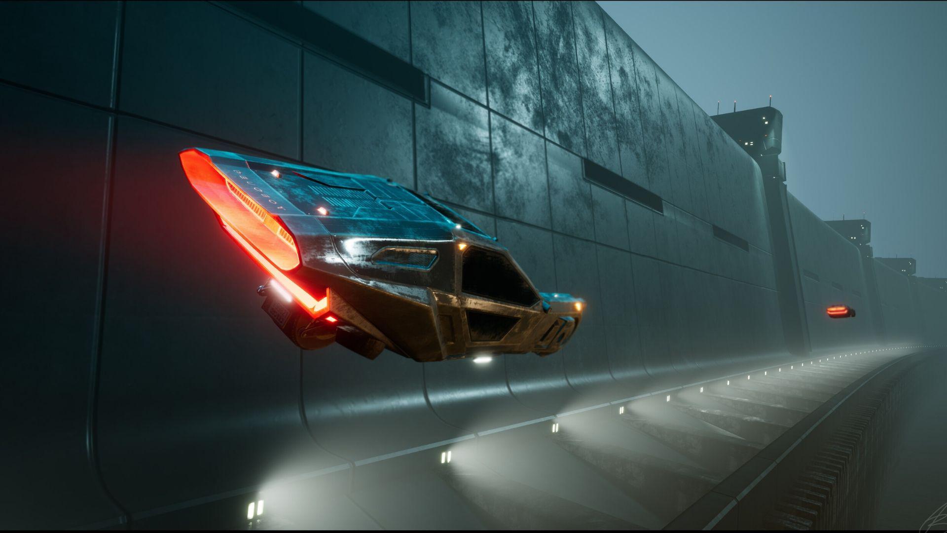 Benoit Lebel - Blade Runner 2049 Spinner | Scrolller