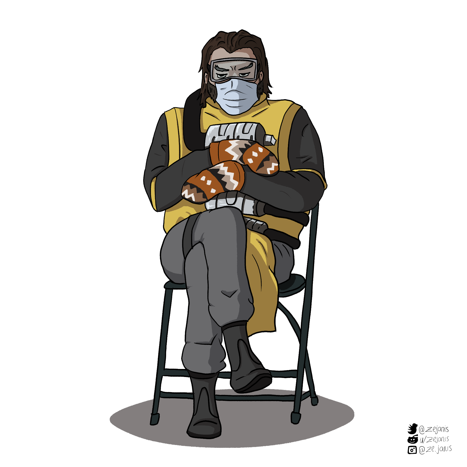 Bernie X Caustic | Scrolller