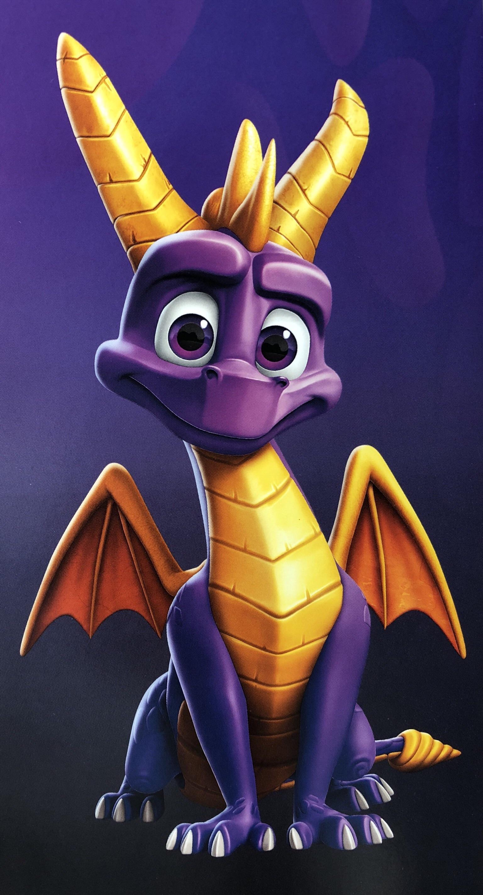 Better look at the new Spyro Render! | Scrolller