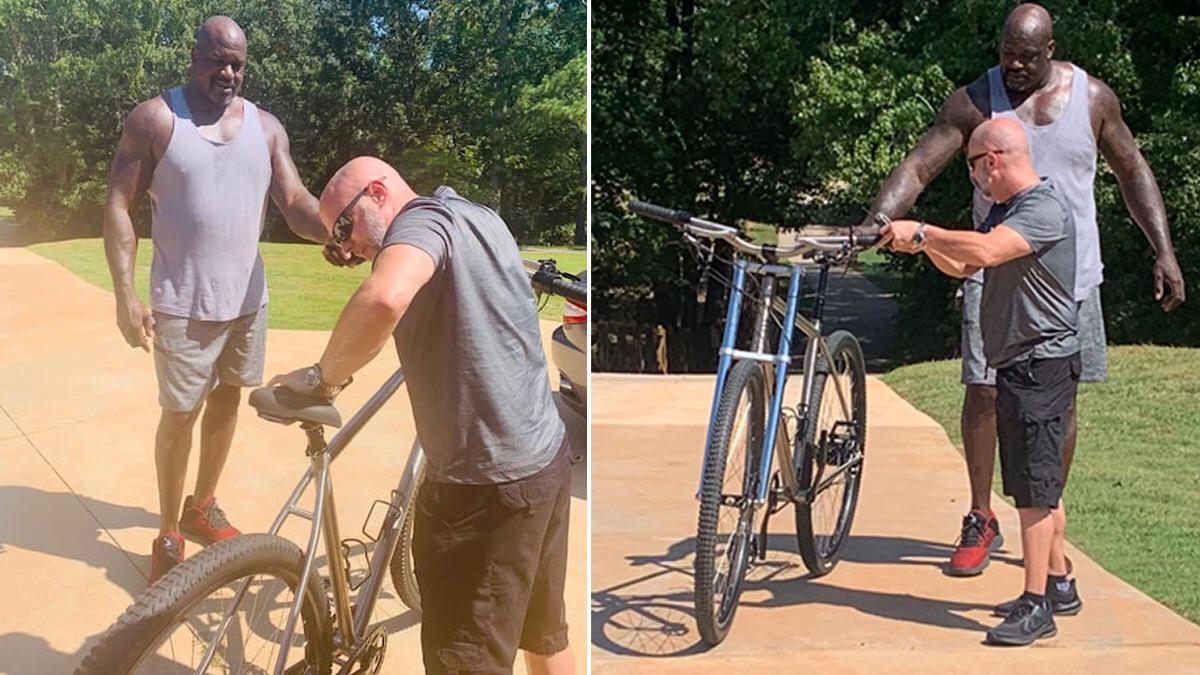 Bicycle for 7'1 Shaq | Scrolller