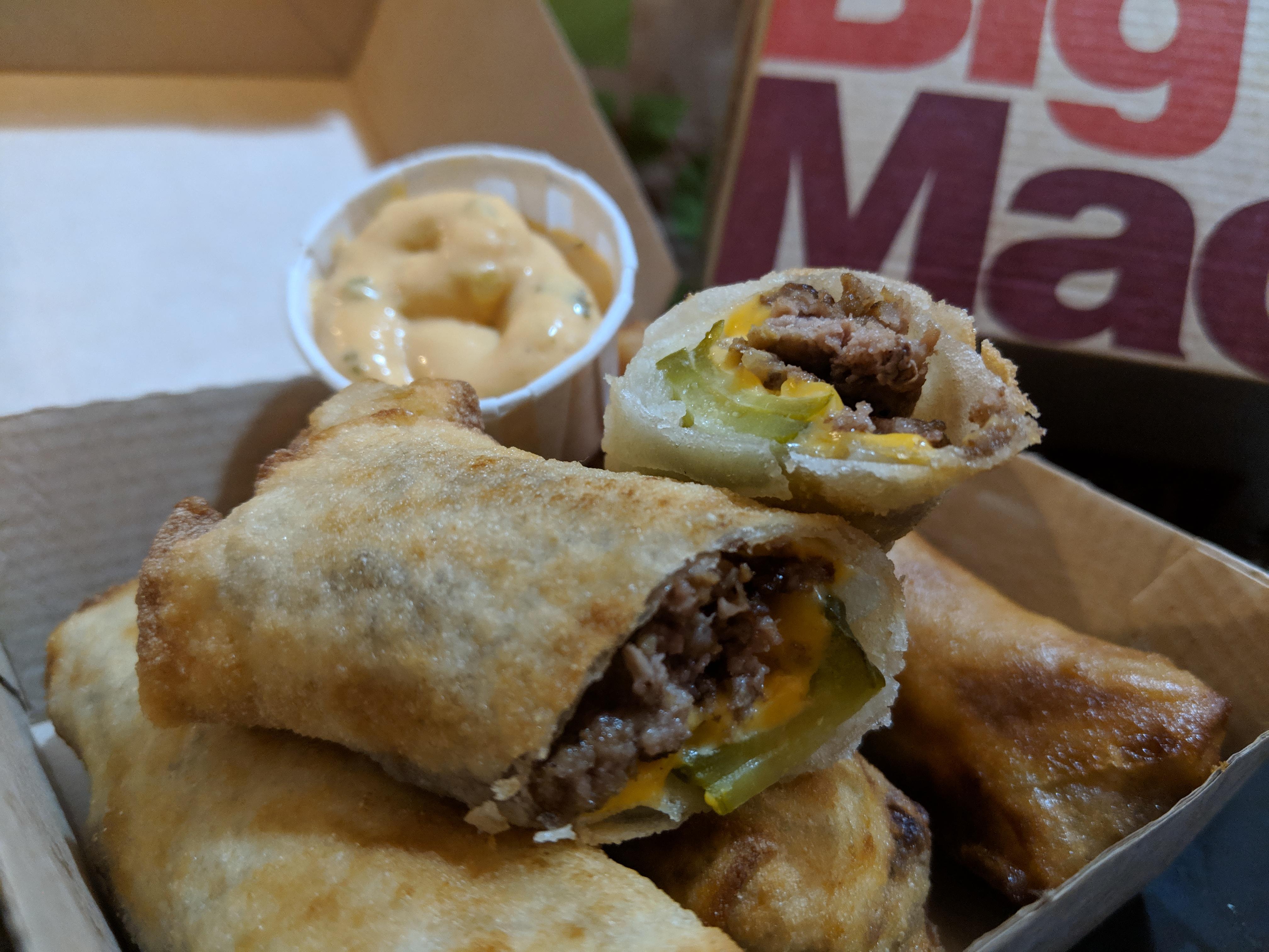 Big Mac spring rolls | Scrolller