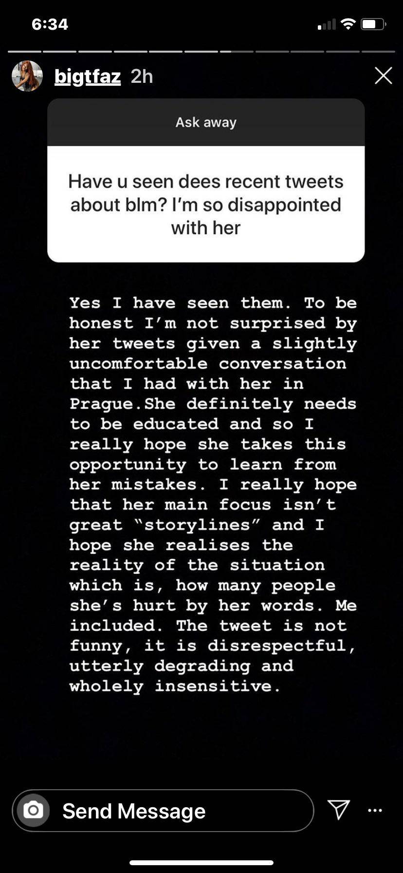 Big T weighs in on the dee situation. | Scrolller