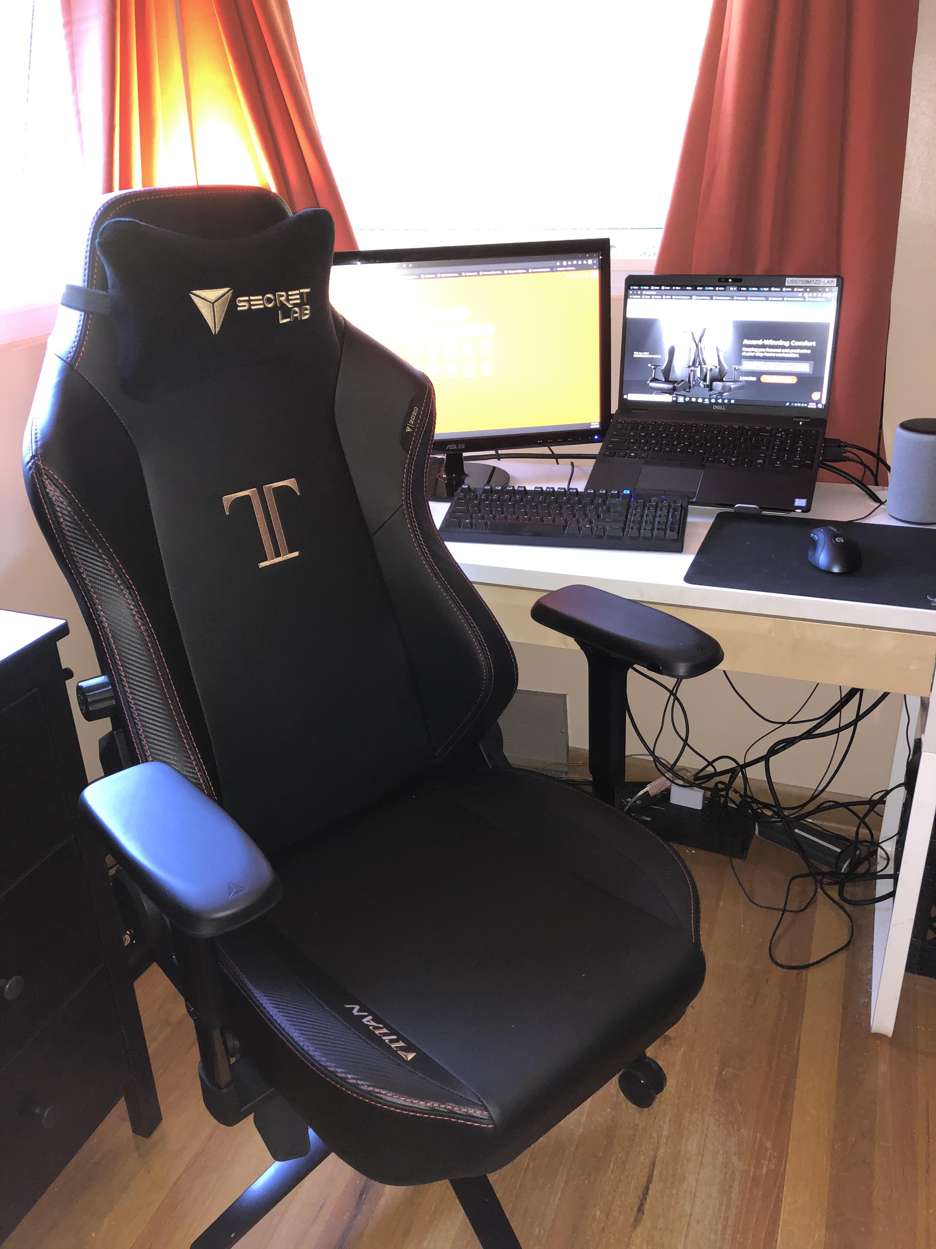 Big Upgrade for the Work/Gaming Setup. #SecretLab Titan | Scrolller