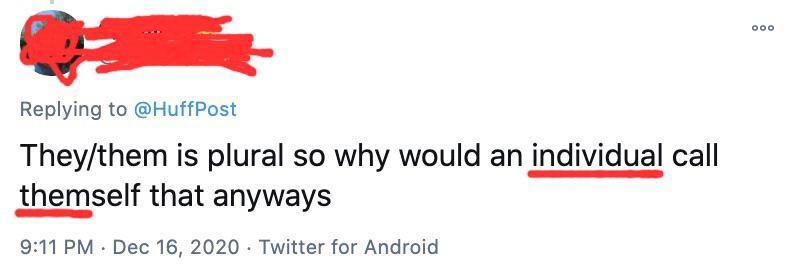 Bigotry is hard work! | Scrolller