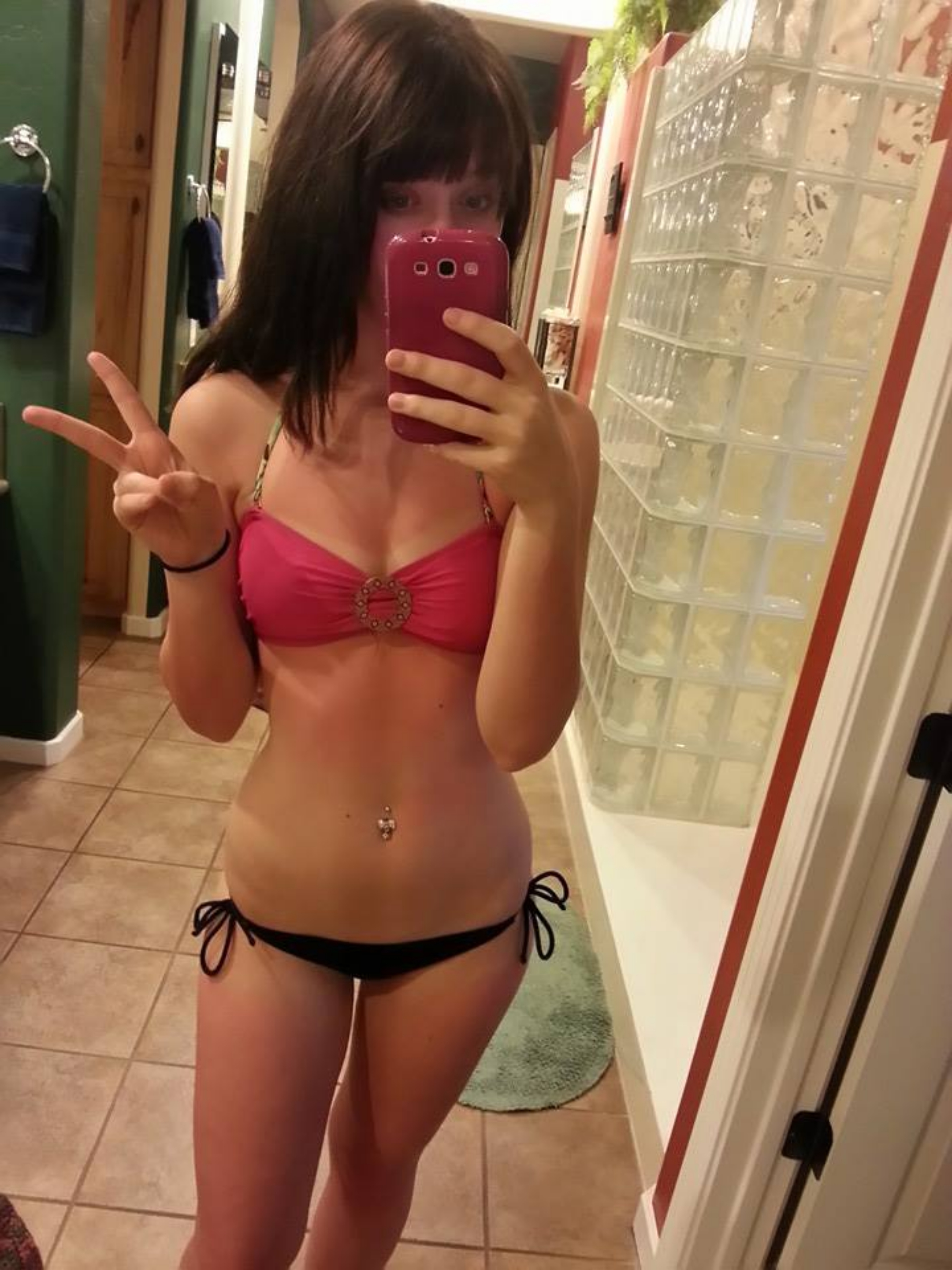 Bikini modeling is more fun in the winter