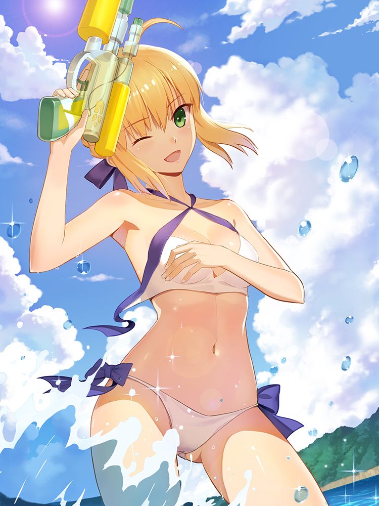 Bikini Saber [Fate] | Scrolller