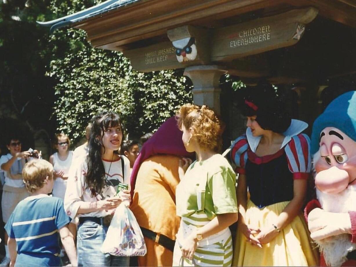 Bilinda Butcher at Disneyland in June 1989 ️ | Scrolller