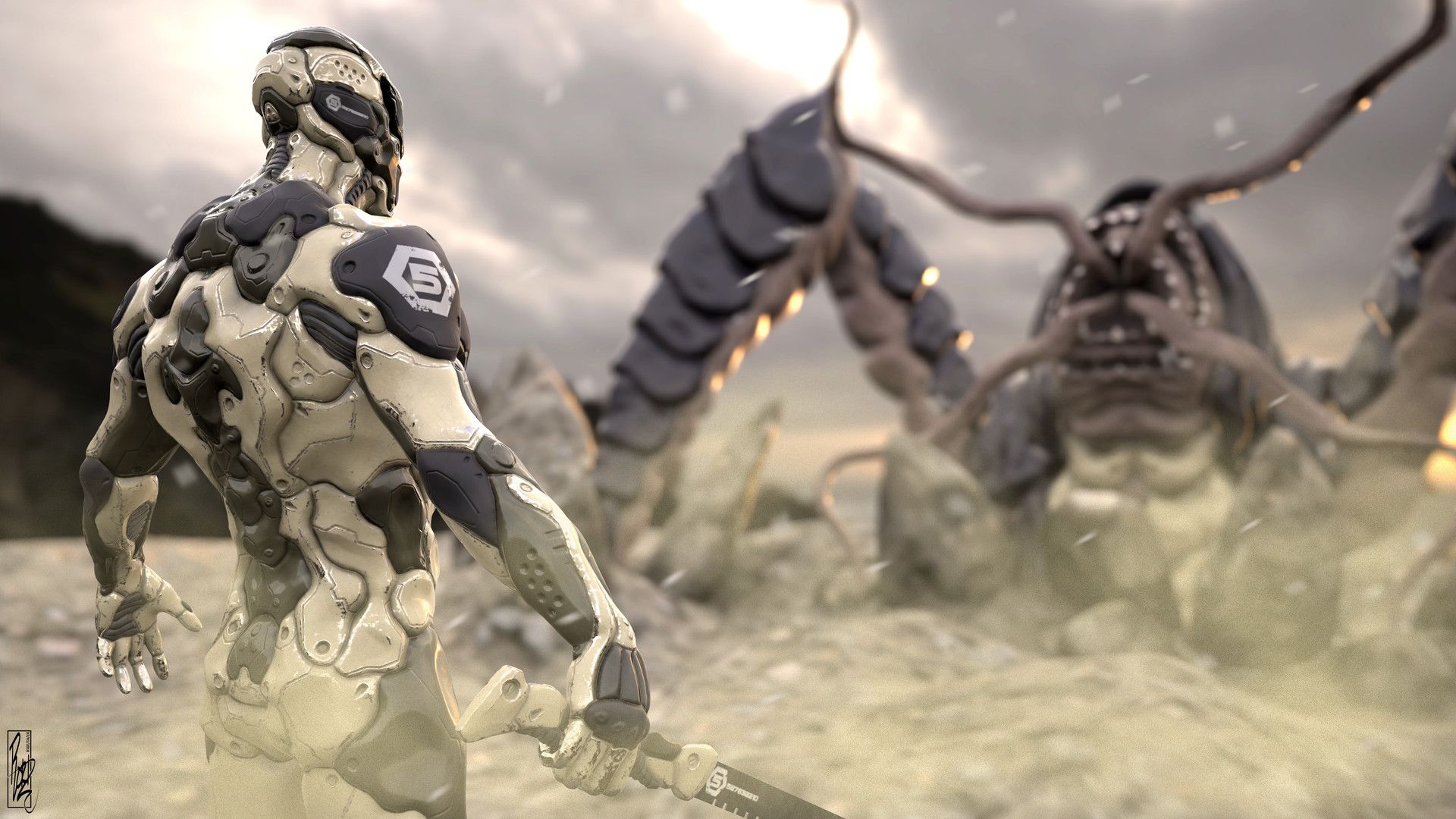 Bio mech/ninja concept design by Richard Lord | Scrolller